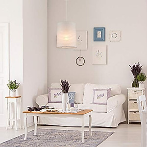 Globe Electric 60764 Novogratz x Globe Pendant, White Lantern