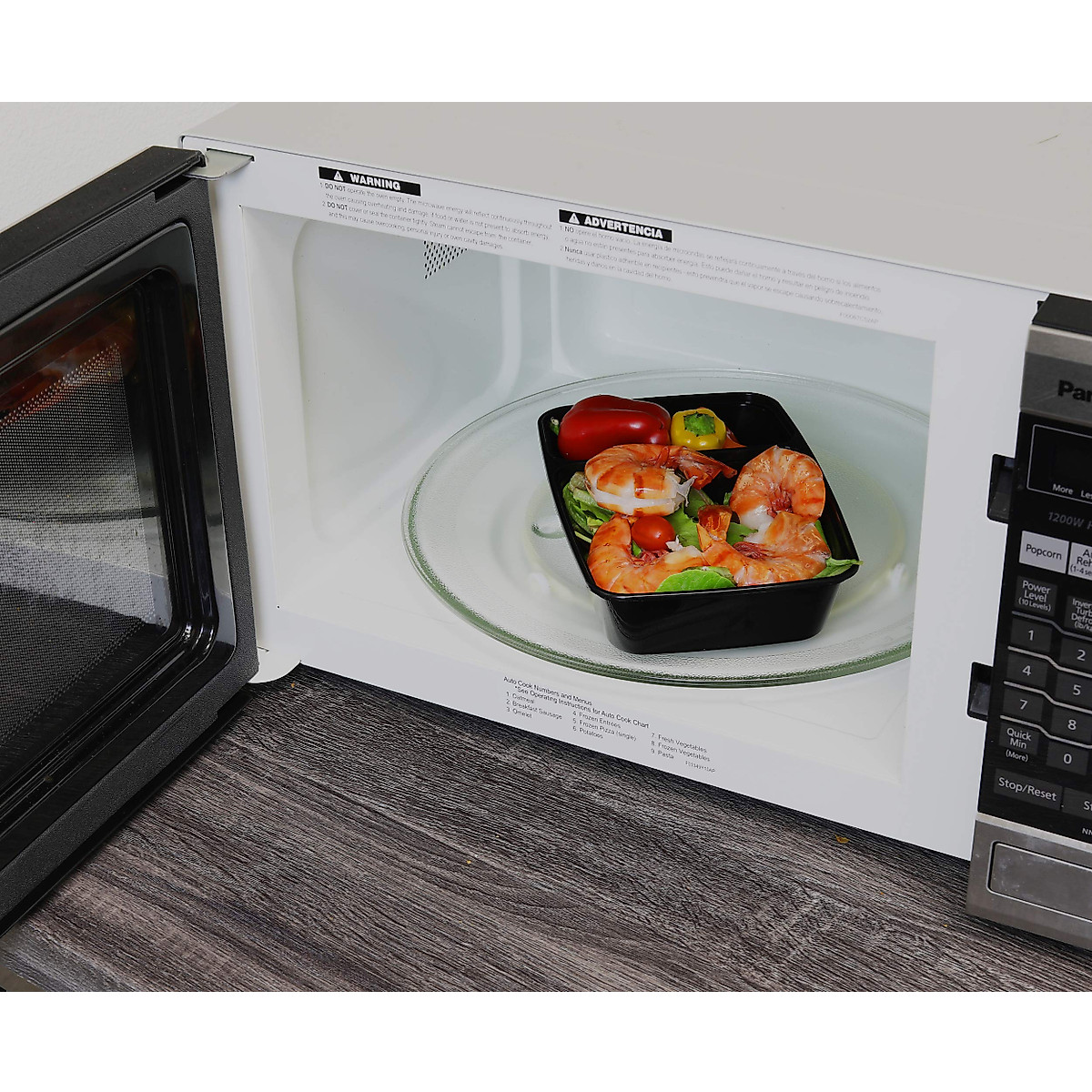 40 Pack - SimpleHouseware 2 Compartment Food Grade Meal Prep Storage Container Boxes (28 ounces)