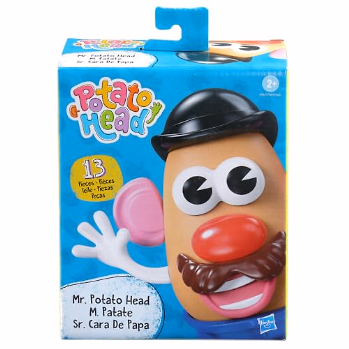 Potato Head Mr. Potato Head Set, 13 Parts and Pieces, Preschool Toys, for Kids, Ages 2+
