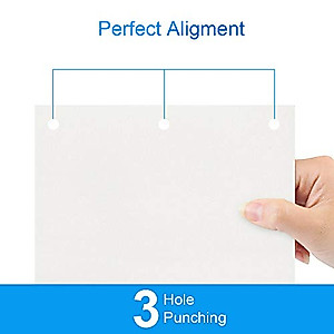 Electric 3 Hole Paper Punch, VEYETTE Heavy Duty Commercial Hole Puncher with Adapter for Office School Studio, 30 Sheet Capacity,Color Gray