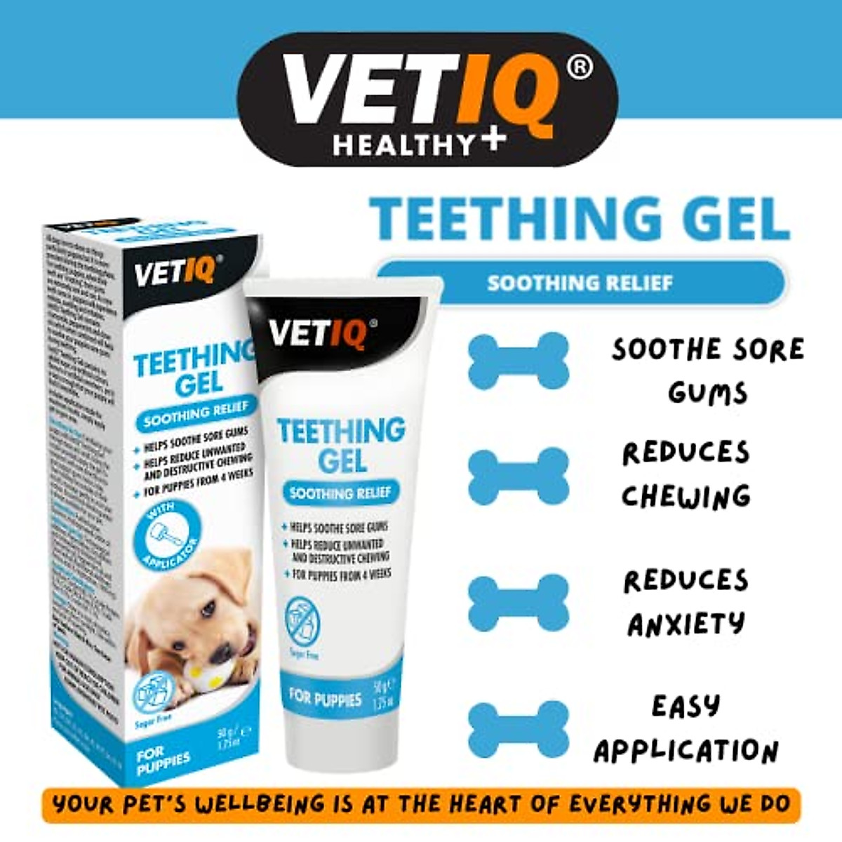 Mark & Chappell Teething Gel for Puppies, 1.75-Fluid Ounce