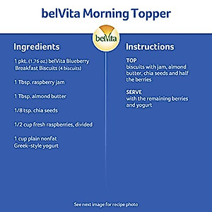 belVita Breakfast Biscuits Variety Pack, 4 Flavors, 6 Boxes of 5 Packs (30 Total Packs)