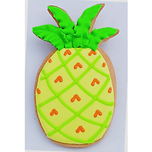 Pineapple Summer Fruit Cookie Cutter 5" Made in USA by Ann Clark