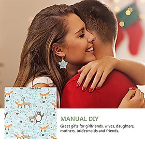 ARTIBETTER Quilted Fabric 25cm X 25cm Animal Cotton Fabric Bundles Fat Quarters Fabric Squares Precut Fabric Scraps Sewing Patchwork for Quilting DIY Scrapbooking 8pcs Quilt Fabric