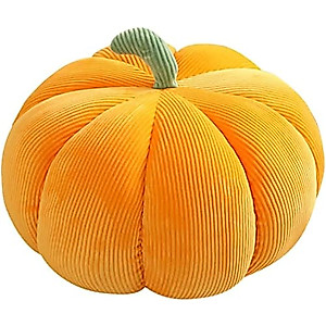 YILANLAN Cute Pumpkin Pillow Decorative Pillow Sofa Pillow Car Pillow Office Cushion (55 cm/21.7 inch, Orange)