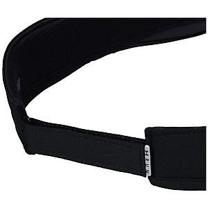 Under Armour Men's Launch Run Visor , Black (001)/Reflective , One Size Fits Most