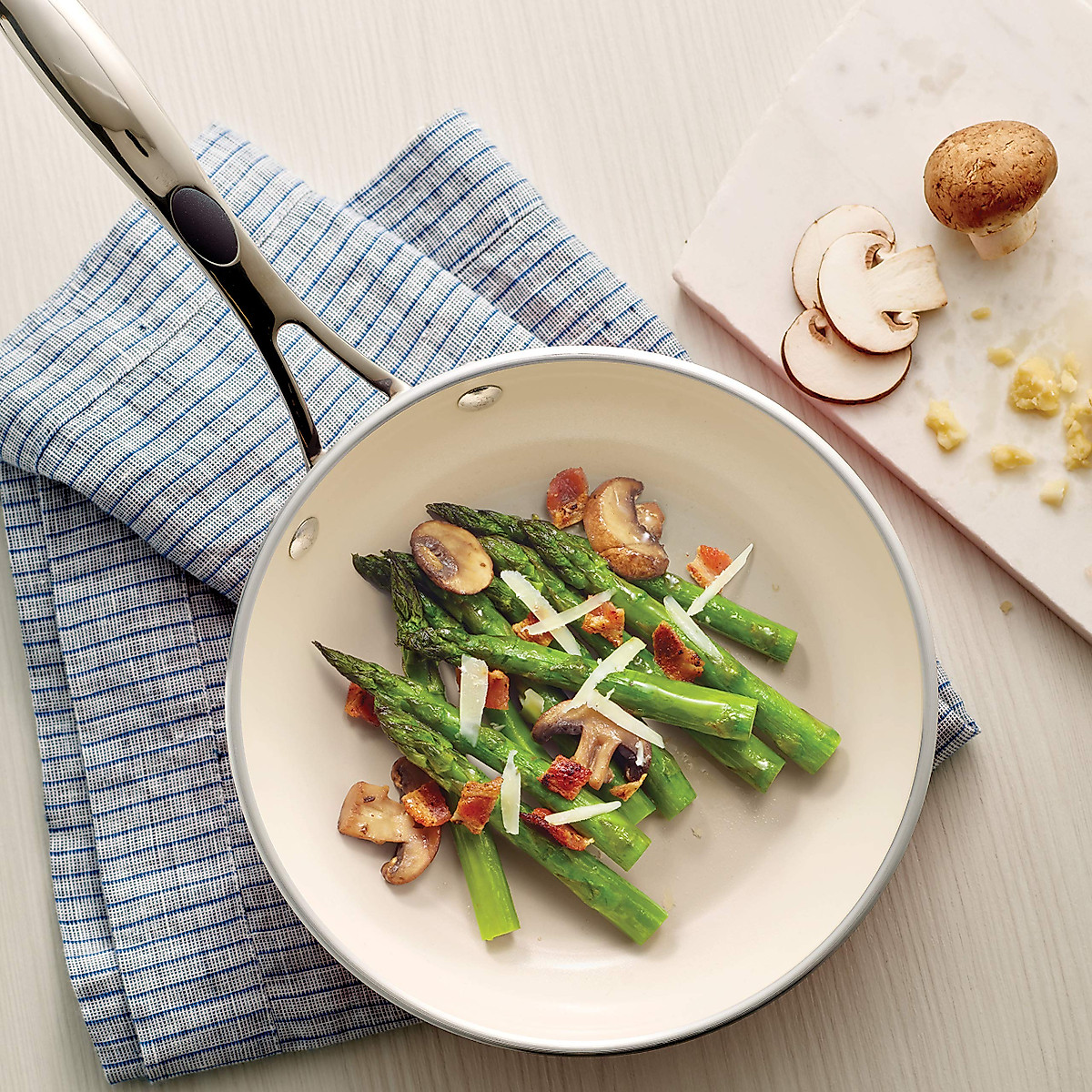 Tramontina Deluxe Fry Pan Aluminum 12-inch Metallic Black, 80110/020DS