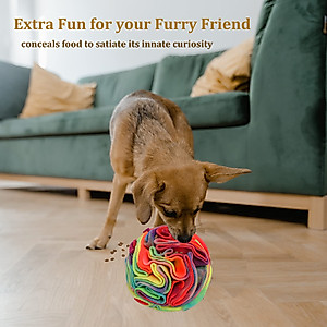 Ablechien Snuffle Ball for Dogs, Slow Down Eating, Dog Enrichment Toys, Sniffle Interactive Treat Game, Enhance Sniffing, Dog Snuffle Puzzle Toy…