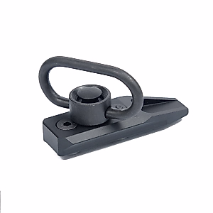 Alloy Black Tactical M Lok Modular Direct Attachment M-lok Quick Detach QD Sling Swivel Mount Kit-Push Button