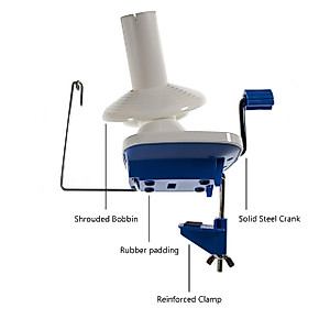 Stanwood Needlecraft YBW-A Hand-Operated Yarn Ball Winder, 4-Ounce