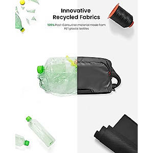 tomtoc Carrying Case for Steam Deck Console & Accessories, Protective Shoulder Bag Pouch with Pockets Fit Console, Original AC Charger Adapter, Original Dock, Lightweight Everyday Carry Bag for Travel