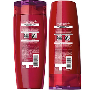 L'Oreal Paris Elvive Color Vibrancy Protecting Shampoo and Conditioner Set, 12.6 Ounce Each