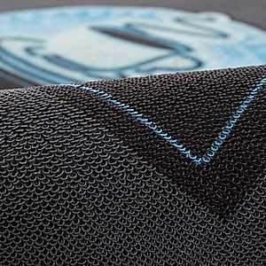 MAOVOT Custom Logo Commercial Grade Area Rugs Indoor Outdoor Door Mats Non-Slip Quick Drying Washable Entryway Carpet for Home, Garden, Office, Hotel 3' x 6'