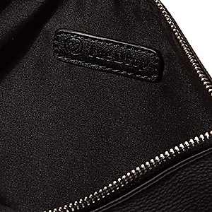 The Drop Women's Southampton Zipper Foldover Clutch, Black, One Size