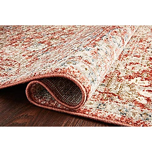 Loloi II Saban Rust/Beige 7'-10" x 10' Area Rug