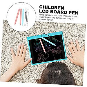 Mikikit 4 Sets LCD Drawing Board Pen LCD Drawing Tablet LCD Writing Tablet for Stylus Pen for Tablet Board Stylus Writing Supplies & Correction Supplies Writing Tablet Pen Pens