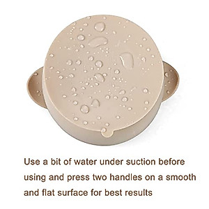 PandaEar 3 Pack Baby Bowls with Suction| Stay Put Silicone Food Bowl for Babies Kids Toddlers Infants| Food Grade Soft Safe BPA-Free Silicone (Multi-Color)