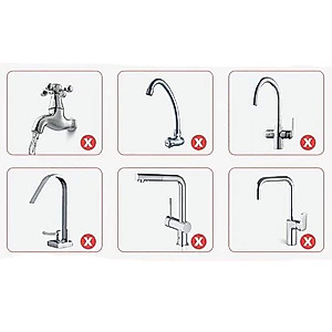 PVC Soft Rubber Splash-Proof Extender for Sink Faucets Fun and Safe Hand-Washing for Baby and Kids,Pink Minnie