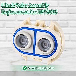 Enhon Check Valve Assembly Replacement for RP73625, Check Valve Parts Compatible with Peerless and Delta Single Handle Tub/Showers Faucet, Compatible with Pressure Balance Cartridge RP70538