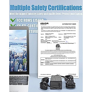 45W 19.5V 2.31A Laptop Power Adapter Charger for HP 741727-001 721092-001 719309-001 HSTNN-DA40 ADP-45WD B, Compatible with Pavilion TouchSmart 11 13 15 Series Notebook