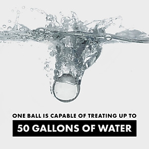 Zilla Pet Turtle Miracle Ball, Odor and Sludge Remover, for Cleaner and Healthier Turtle Habitats and Aquariums, Treats up to 50 Gallons