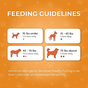 PAWLABS G-Max Joint Support for Dogs - Maximum Strength Hip & Joint Supplement with Glucosamine, Chondroitin, MSM, Green-Lipped Mussel - Relieves Arthritis Pain & Hip Dysplasia - Duck Flavor, 60 Chews
