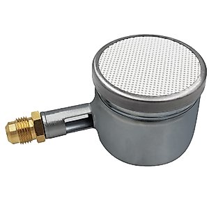 MENSI Outdoor Propane LP Gas Glass Tube Patio Heater Parts Porch Deck Heater Steel Repalcement Infrared Ceramic Burner with Orifice Kit 42000 BTU