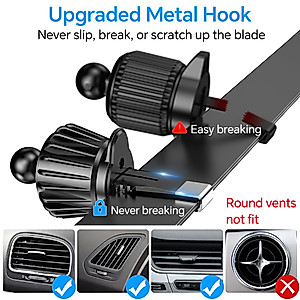 for iPhone Magsafe car Mount Vent【20 Strong Magnets 】Magnetic Phone Holder for Car Vent Cell Phone Holder Car Mount, Hands Free Car Phone Holder for Car for iPhone 15 14 13 Pro Plus Max Mag Safe Case