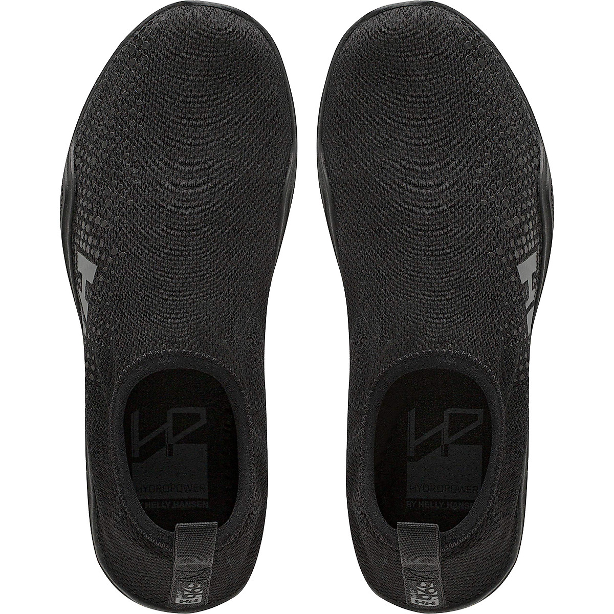 Helly-Hansen Womens Crest Watermoc Sailing Watersports Shoes, Light-Weight, Breathable, 990 Black/Charcoal, 8F