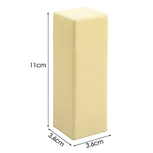 Butter Spreader,Butter Stick Holder Butter Spreader Dispenser with Cover, Corn Butter Spreader Plastic Butter Dish Keeper Container Butter Spreading Tool for Corn Pancakes Waffles Bagels Toast