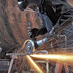 KSEIBI 50 Pack 4 1/2 Cut Off Wheels for Cutting Metal Stainless Steel 0.040" Thickness, 7/8" Arbor, Type 41 Ultra Thin Angle Grinder Wheel 646004 Cut-Off Disc