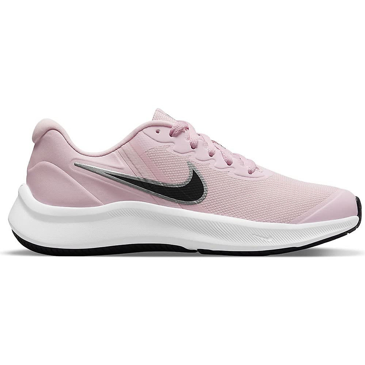 NIKE Unisex Kid's Sneaker, Pink Foam Black, 31 EU