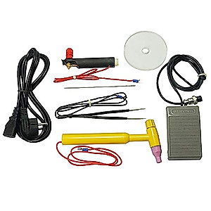 MXBAOHENG 2 in1 Pulse Sparkle Spot Welder Gold Silver Platinum Jewelry Welding Machine 30A (110V)