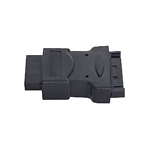 cablecc 15Pin SATA Male Power Cable to Molex 4-pin IDE Hard Disk Drive Power Adapter