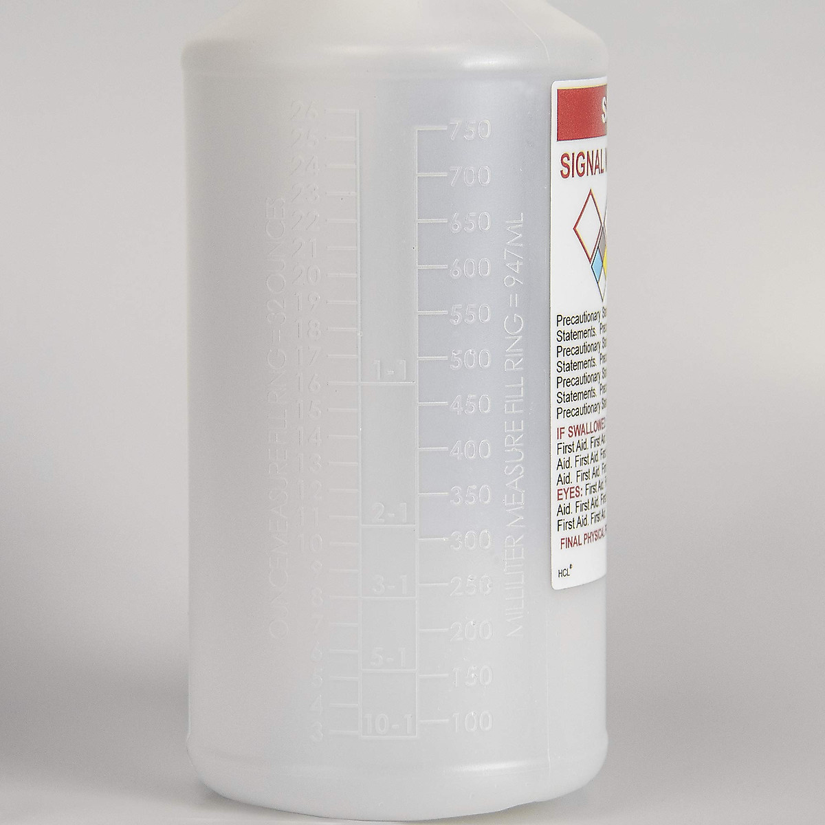 HCL Pre-Labeled GHS Spray Bottles - Ethanol 70% - 24oz (Supplied Empty)