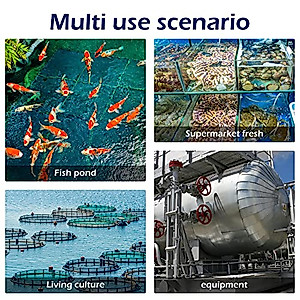 CANVUNTHY Linear Air Pump AP40 for Pond Aeration, Septic Air Pump, Hydroponic Air Pump, Pond Air Pump, 635GPH for Pond, Waste Treatment, Aquarium, Fish Farm, Seafood Restaurant (AP80-1350GPH)