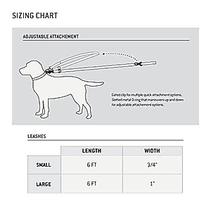 Carhartt Shock Absorbing Dog Leash Carhartt Brown/Brushed Brass