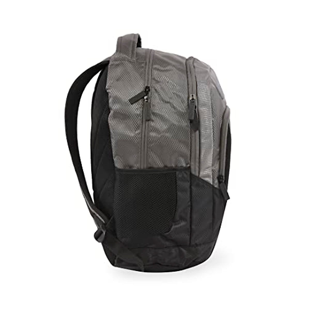 NAUTICA Sail Laptop Backpack, Grey/Orange, One Size