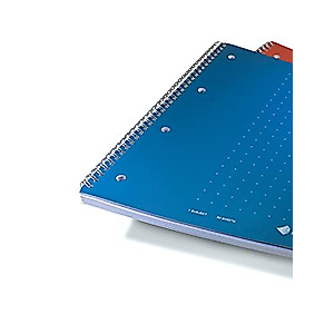 Livescribe Single-Subject Lined Notebooks #1-4 (A4, 8.3" x 11.7", 210mm x 297mm), 4 colors, 4 pack