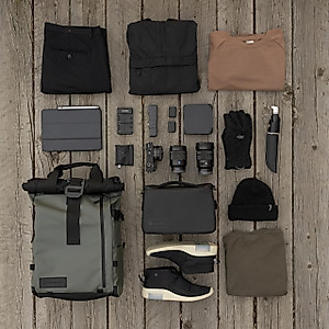 WANDRD All-New PRVKE 21L Photography Travel Backpack - Photo Bundle - Weather Resistant Camera Bag with Laptop Compartment (Wasatch Green)