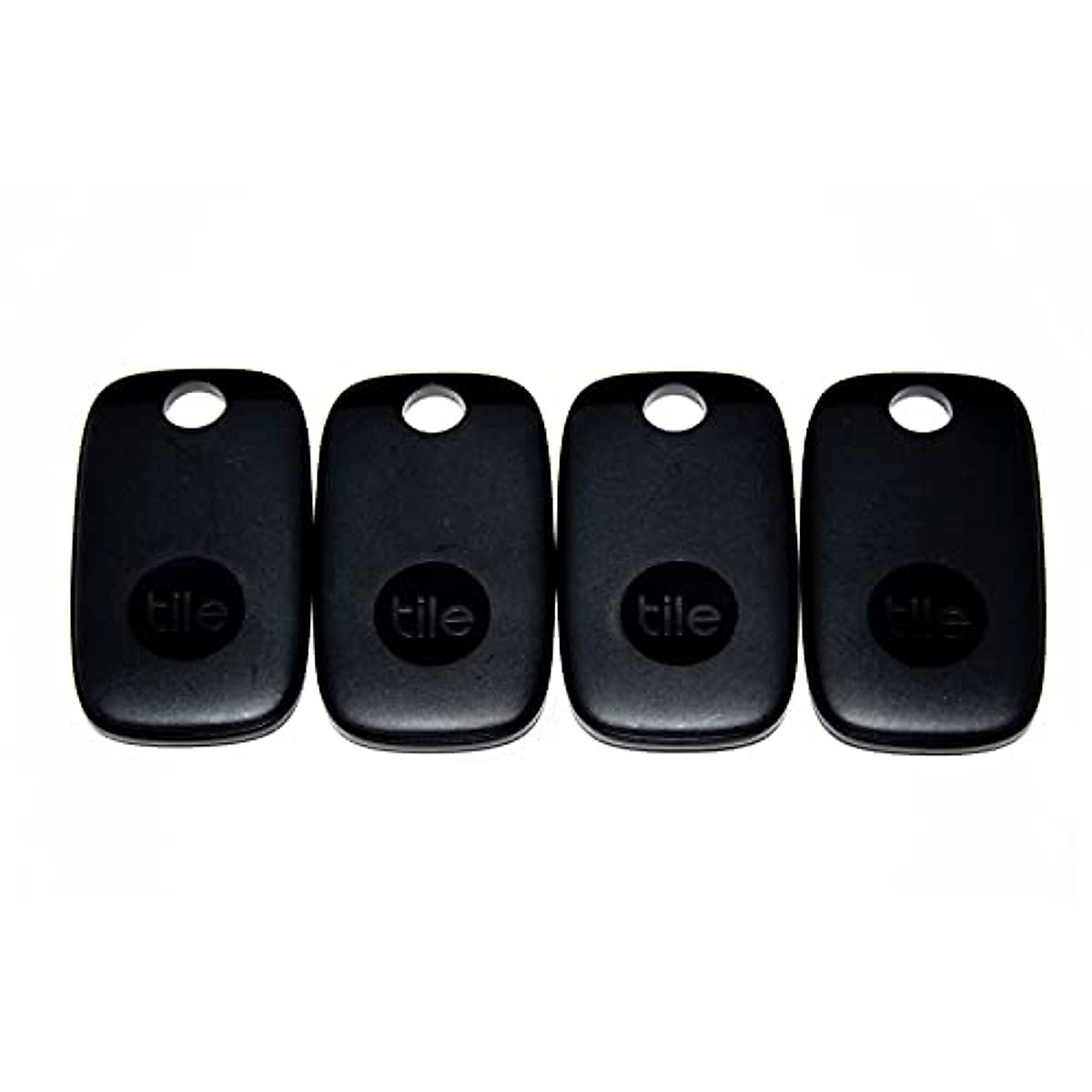 Tile Pro (2022) 4-Pack. Powerful Bluetooth Tracker, Keys Finder and Item Locator for Keys, Bags, and More; Up to 400 ft Range. Water-Resistant. Phone Finder. iOS and Android Compatible.