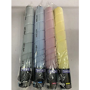 YOUTOP 4PK TN-321 TN321 ( A33K130 A33K430 A33K330 A33K230 ) Toner Cartridge Replacement for Konica Minolta bizhub C224e C364e C284e C224 C284 C364