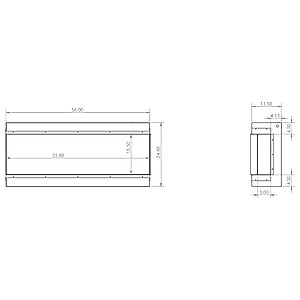 Modern Flames 30-in Redstone Built-In Electric Fireplace
