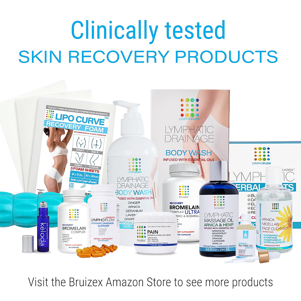 KELODA Scar & Keloid Removal Tea Tree Oil & Massager | Scars & Keloids Post Surgery Treatment | for Burns & Piercing | with Cocoa, Shea Butter, Vitamin E & Lavender Essential Oil 0.3 oz