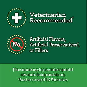 Greenies Feline Pill Pockets for Cats Natural Soft Cat Treats, Chicken Flavor, 1.6 oz. Pack (45 Treats)