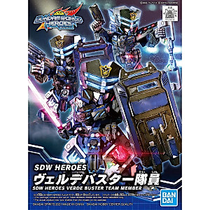 Bandai Hobby - SDW Heroes Verde Buster Team Member Model Kit