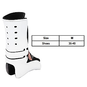 Strong Ankle Brace Sports Protection, Stable Support Adjustable Ankle Stabilizer Adjustable Fastener for Most People for Ankle Injuries for Sports(Left foot, M)