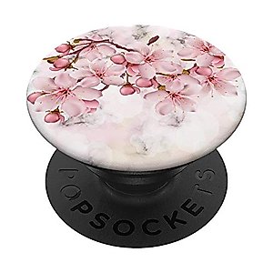 SAKURA CHERRY BLOSSOM JAPAN'S FAVORITE SPRING AUTUMN FLOWER PopSockets PopGrip: Swappable Grip for Phones & Tablets