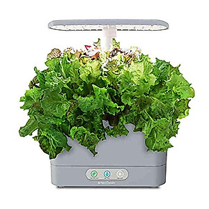 AeroGarden Harvest Indoor Hydroponic Herb Garden, Silver
