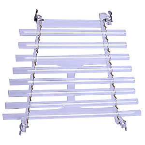 ENERGYSOUND 432 Hz Sound Therapy Quartz Crystal Singing Harp with 8 notes &Alumina Alloy Box